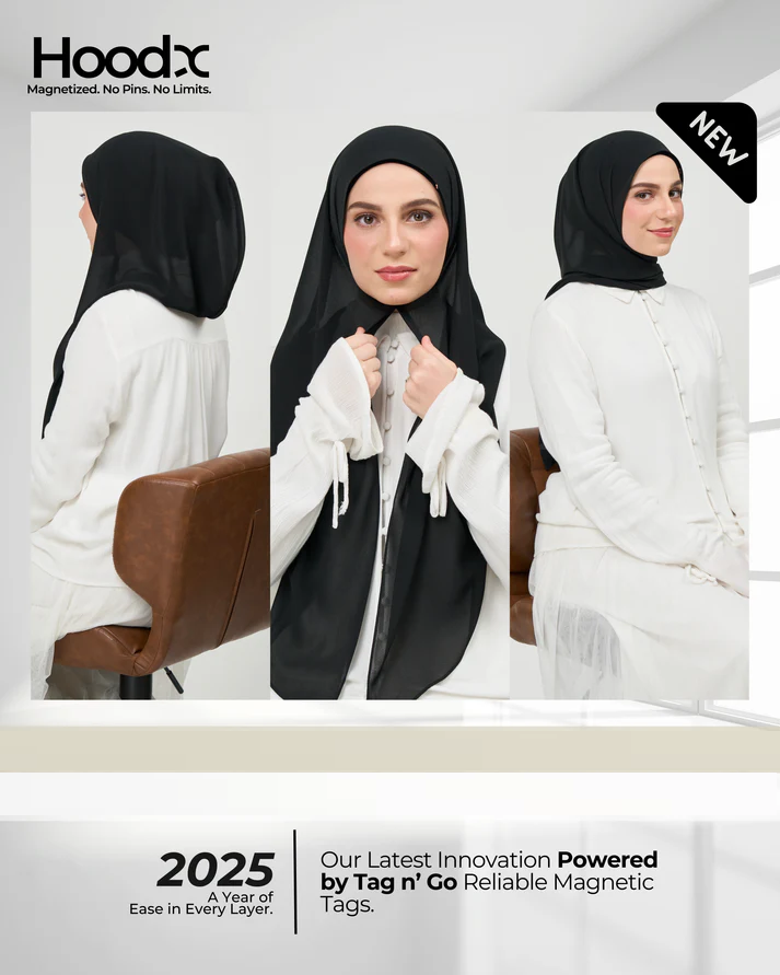 New] HoodX in Classic Black – Hyraa SG